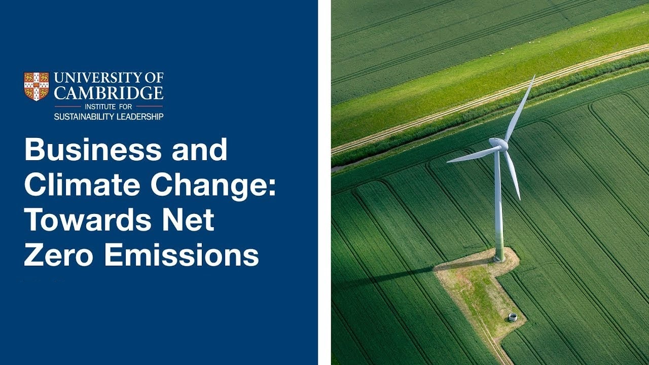Course: Business and Climate Change: Towards Net Zero Emissions